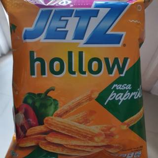 Jual JETZ hollow kerupuk snack kentang makanan ringan PAPRIKA 35gr ...