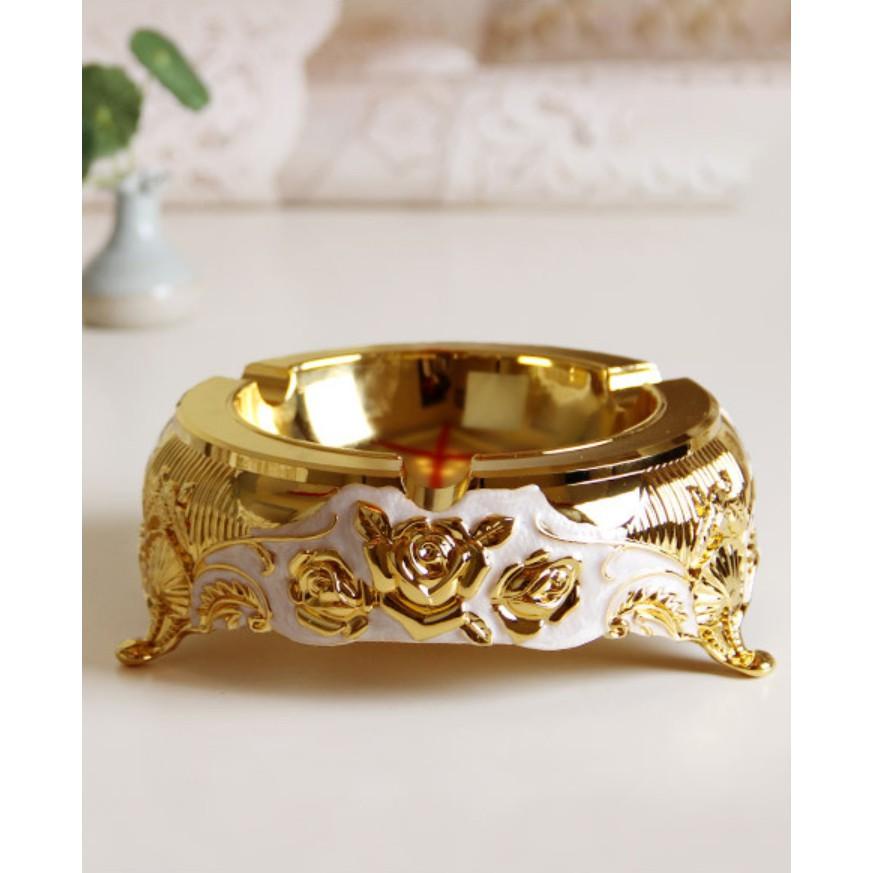 Jual Asbak Rokok Mewah/Asbak Rokok Gold Best Seller | Shopee Indonesia