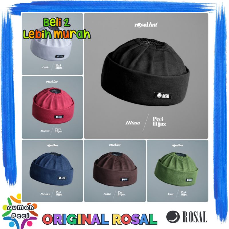 Jual peci mesir hijaz rosal/kopiah sholat khas mesir | Shopee Indonesia