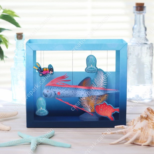 Jual Oarfish Deep sea creatures Papercraft | Shopee Indonesia
