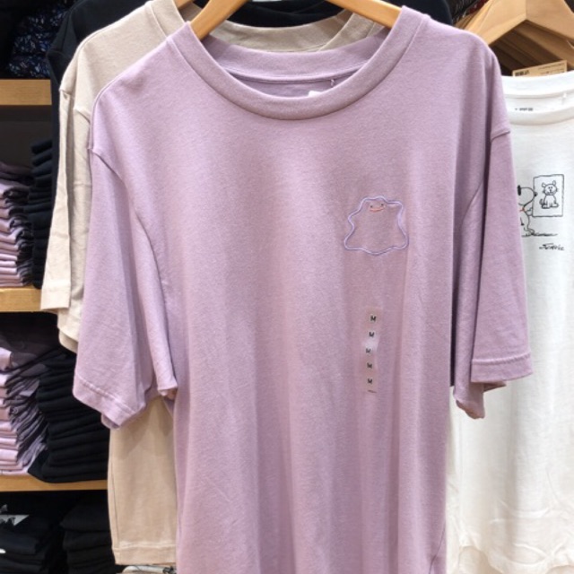 Jual Kaos Uniqlo X Pokemon ( Ditto/Maetamong Ver) | Shopee Indonesia