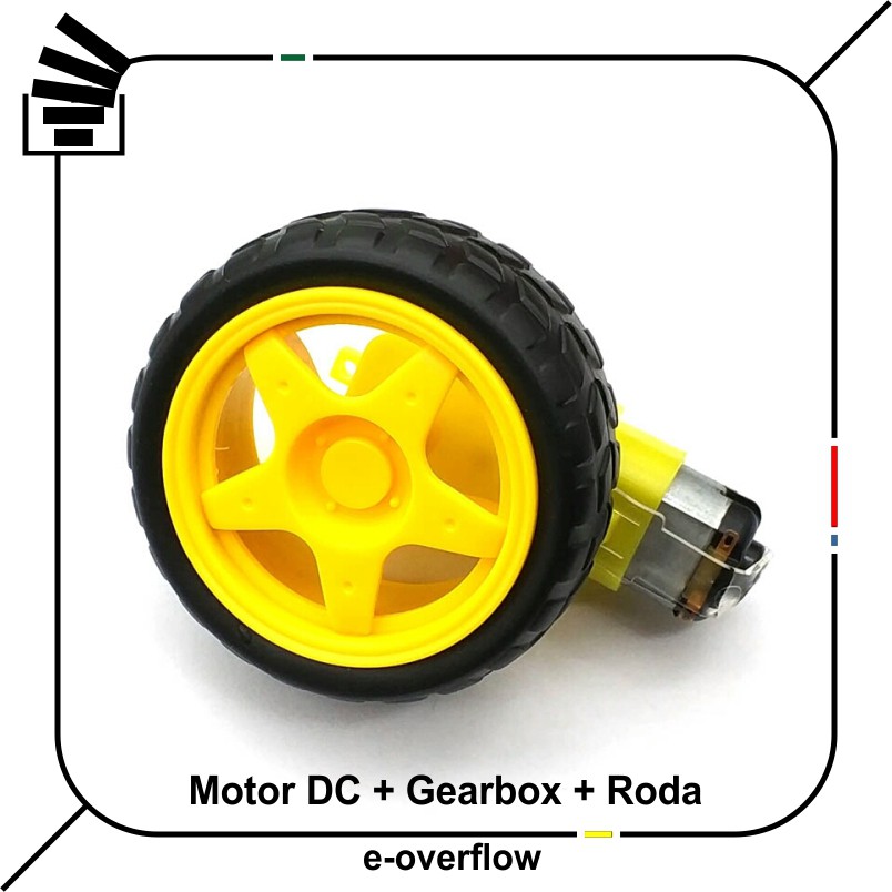 Jual Motor DC 3 - 6V Gearbox Roda Mobil Robot Line Follower Indonesia ...