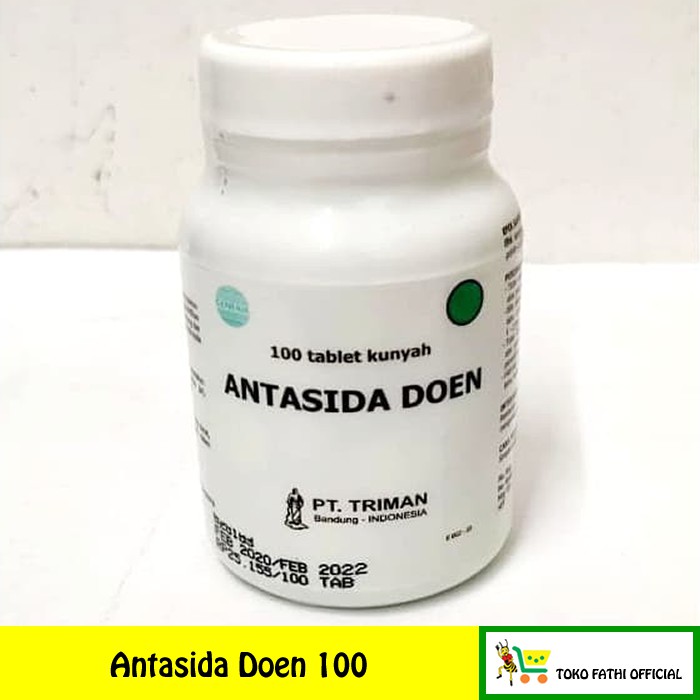Jual Obat Maag Antasida Doen 100 Tablet Kunyah | Shopee Indonesia