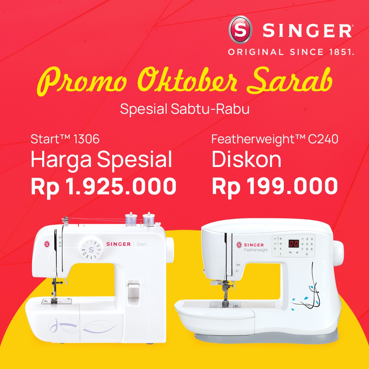 Toko Online Singer Indonesia Official Shop | Shopee Indonesia
