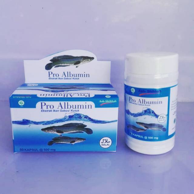 Jual Pro albumin kapsul ekstrak ikan gabus/kutub.bagus untuk habis operasi | Shopee Indonesia