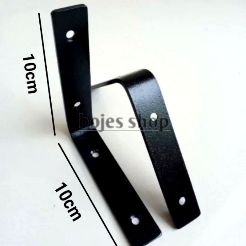 Jual besi siku L penyangga rak dinding ukuran 10x10 | Shopee Indonesia
