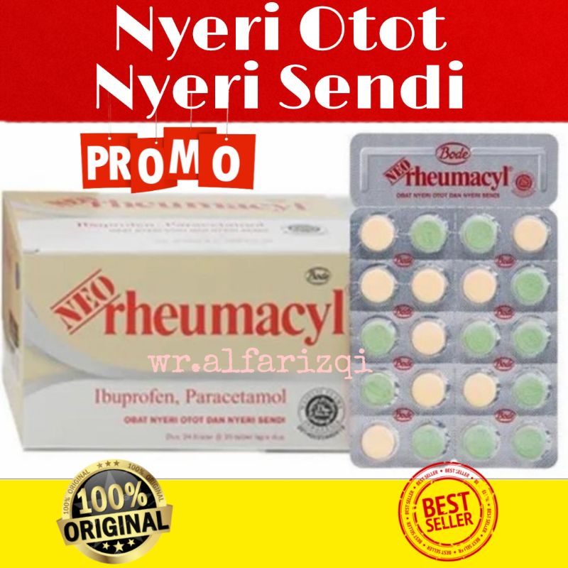 Jual Neo Rheumacyl 1 Strip 20 Tablet / Remacyl / Nyeri Sendi / Nyeri ...