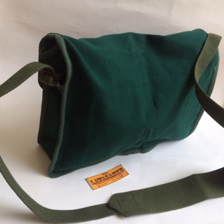tas kanvas slempang selempang jadul kuno vintage lawas tentara kulit ...