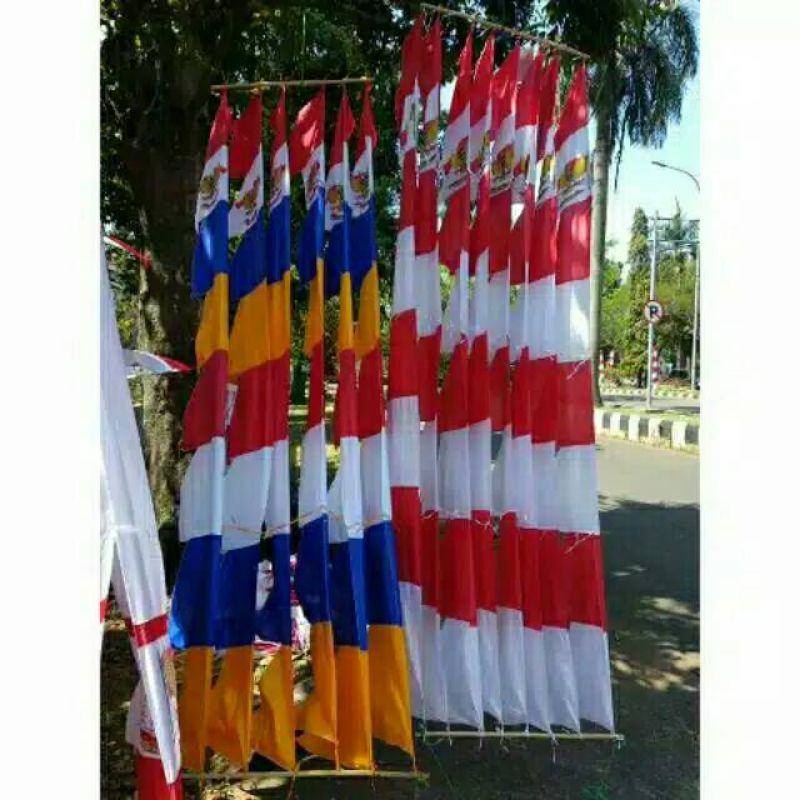 Jual BENDERA MERAH MUTIH / BENDERA INDONESIA / UMBUL MERAH PUTIH / UMBUL WARNA WARNI / UMBUL ...