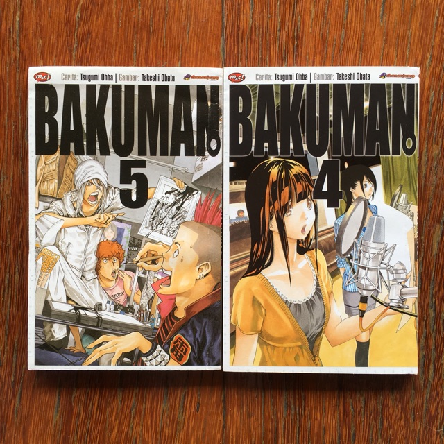 Jual Komik cabutan BAKUMAN 4, 5 by Tsugumi Ohba & Takeshi Obata (m&c) | Shopee Indonesia