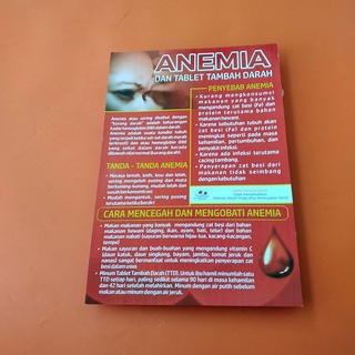 Jual Poster Anemia, Poster Bahaya Anemia, Poster Edukasi Anemia ...