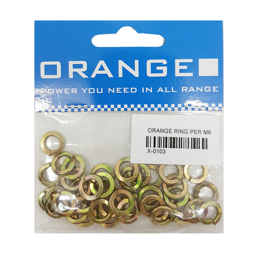 Jual Orange Ring Per M6 X-0103 | Shopee Indonesia