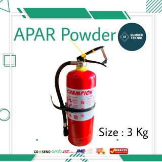 Jual Racun Api Apar 3Kg 3 Kg Bubuk Kering ABC Dry Powder Alat Pemadam Api | Shopee Indonesia