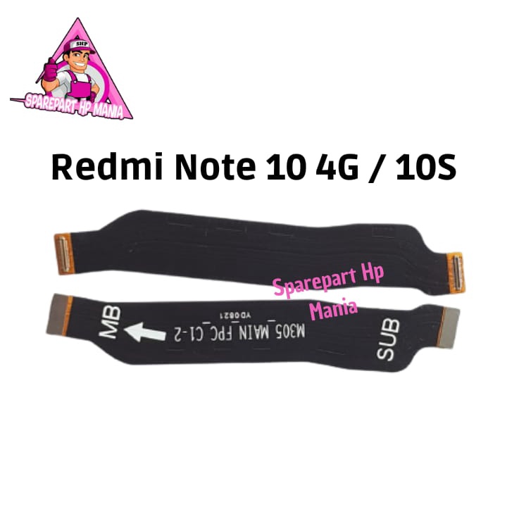 Jual Flexible Mainboard Redmi Note 10 4G 10S Flexibel Ui Board Original ...