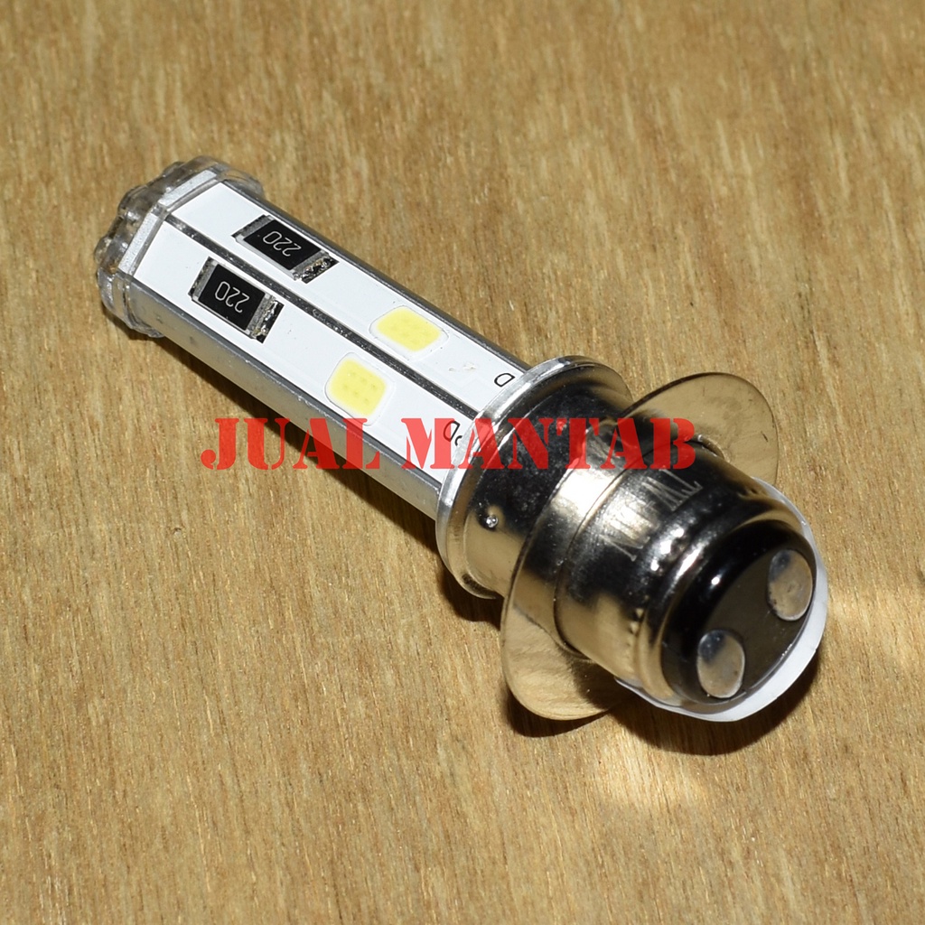 Jual Lampu Depan Motor LED l Variasi Aksesoris Lampu 4 LED Super Terang ...