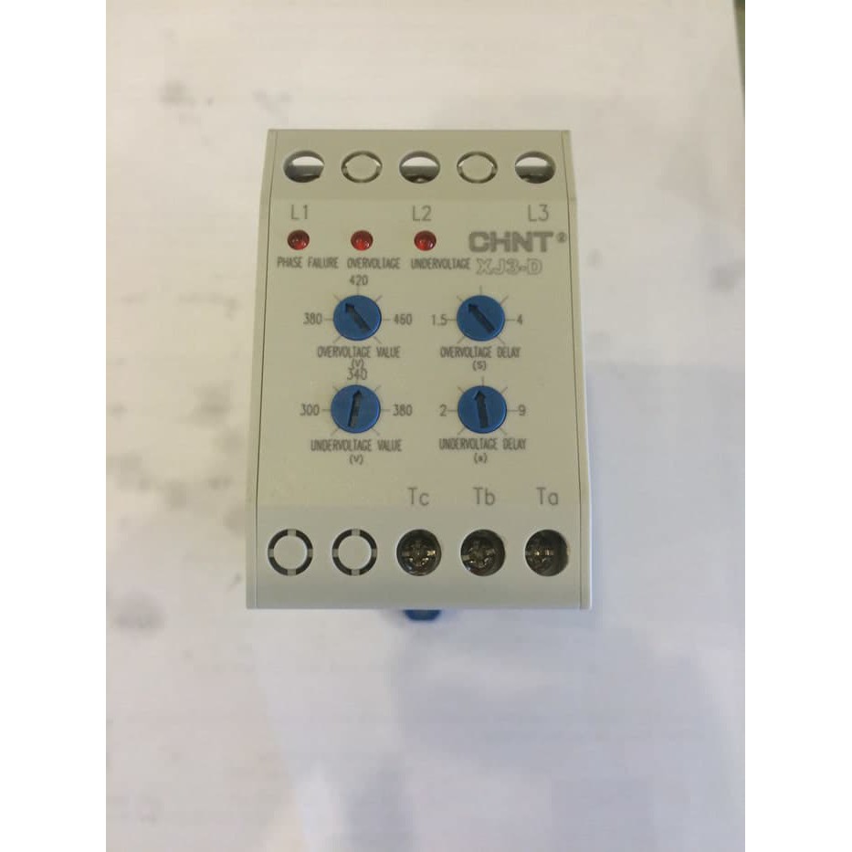 Jual Chint XJ3-D Phase Failure Relay Over / Under Voltage Protector | Shopee Indonesia