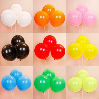 Jual Balon latex doff / balon karet polos doff 12 inch aneka warna ...