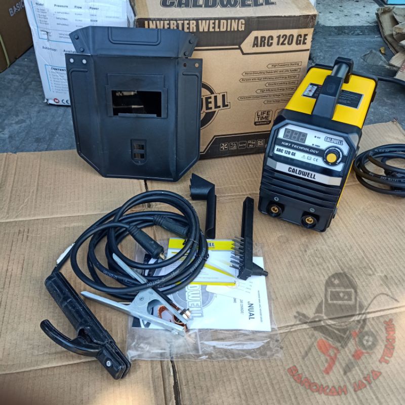Jual Mesin travo las listrik inverter IGBT MMA Heavy duty ARC 120a 120 A Caldwell 120ge 120 GE ...