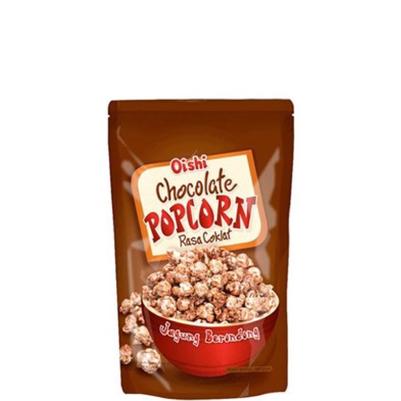 Jual Oishi Popcorn Coklat 100 gr Indonesia|Shopee Indonesia