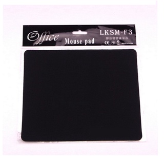 Jual MOUSEPAD HITAM POLOS 22 X 18 / MOUSEPAD MURAH / MOUSE PAD STANDARD ...