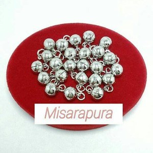 Jual Bel bell kerincing krincing lonceng perak 925 lps emas putih ...