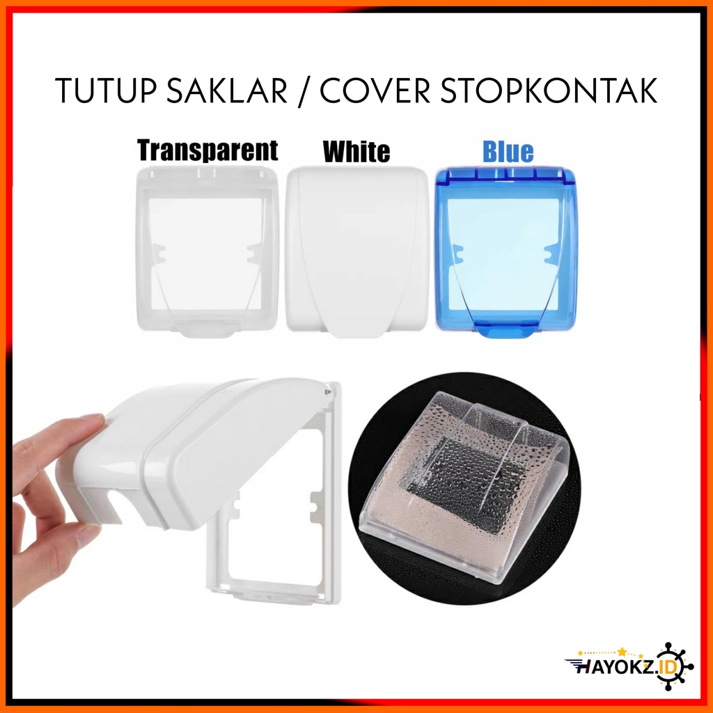 Jual Pengaman Stop Kontak Dinding Kotak Cover Type 86 Waterproof ...