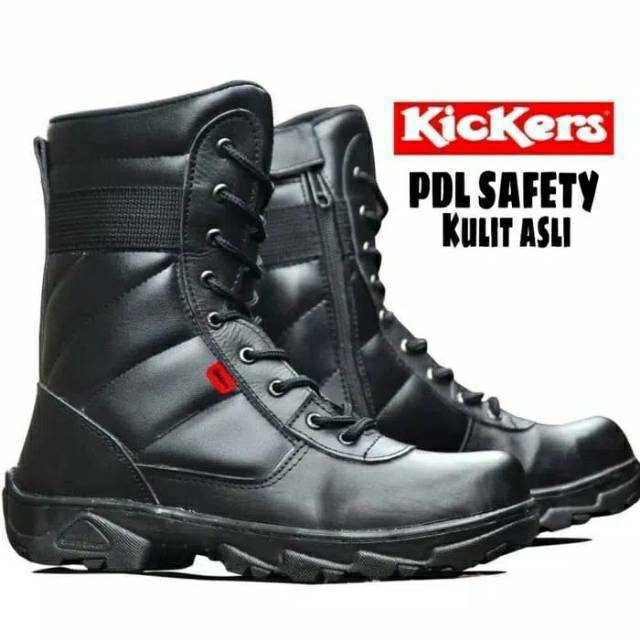 Jual Sepatu PDL tni polri satpam security proyek kerja lapangan kulit ...