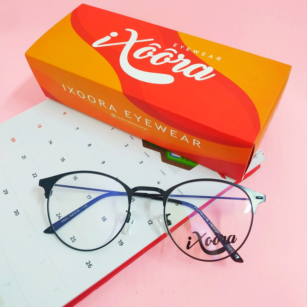 Jual Frame Kacamata Ixoora Emperor Anti Radiasi Pria Wanita Indonesia|Shopee Indonesia