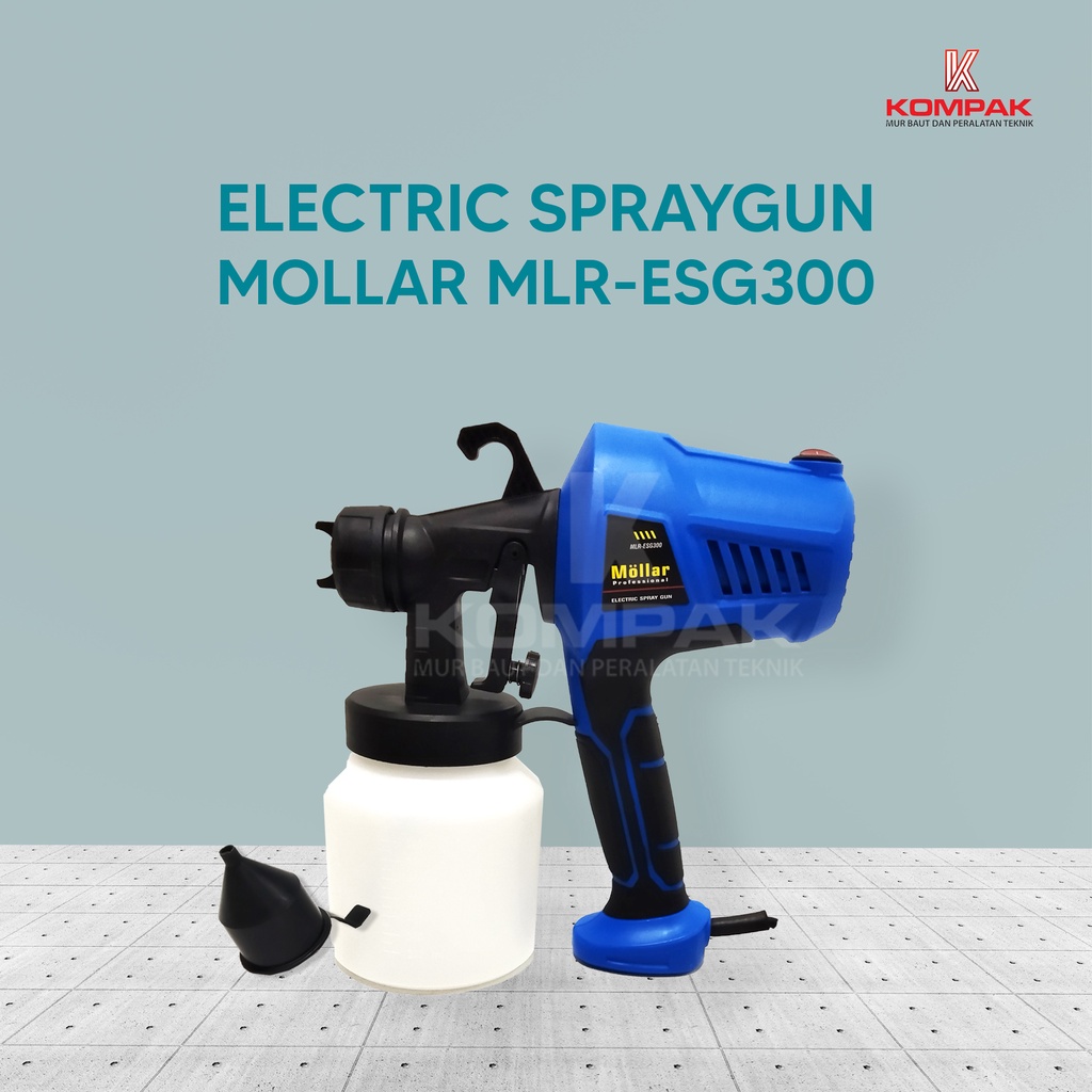 Jual Gosend MOLLAR ESG300 Electric Spray Gun Alat Semprot Cat Minyak ...