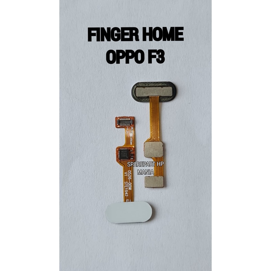 Jual Flexible Fingerprint F3 Oppo Home Button Tombol Original Finger ...