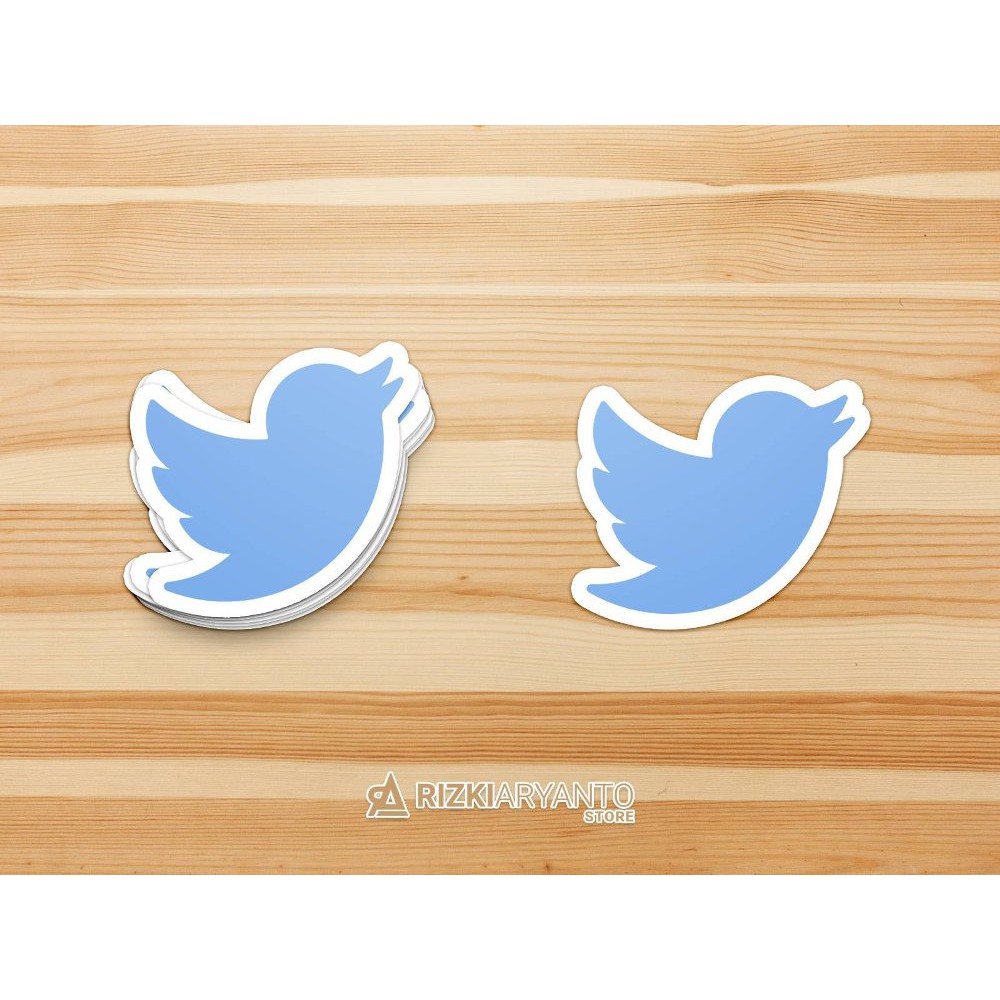 Jual Sticker - Stiker Logo Twitter untuk PC Laptop HP dll | Shopee ...