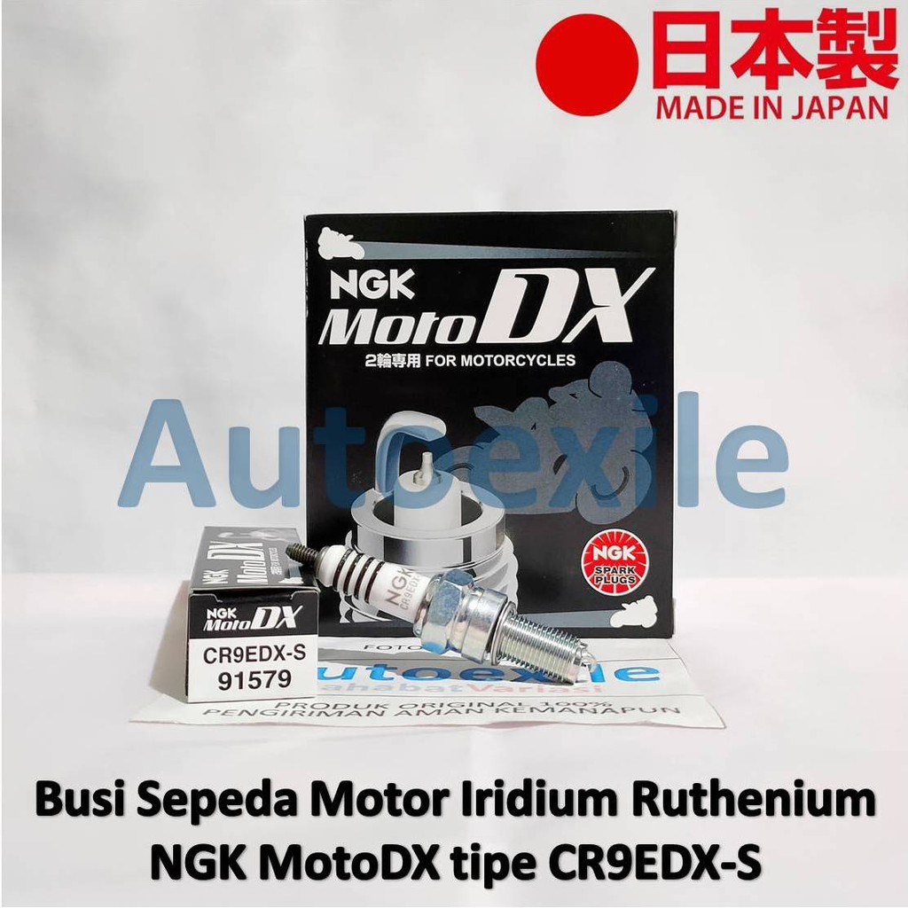 Jual Busi Motor NGK MOTO DX CR9EDX-S Iridium Ruthenium MOTODX YZF R15 ...