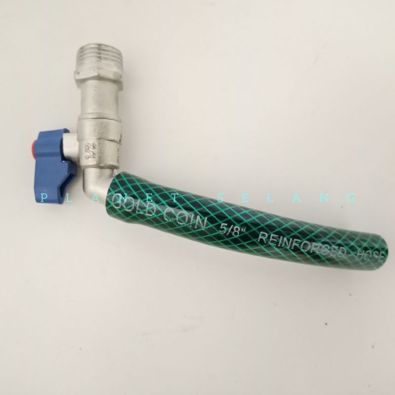 Jual Keran Air Besi Drat 1/2 Inch Kran Model Onda Ukuran Selang 5/8 ...