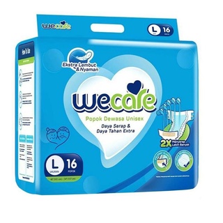 Jual POPOK DEWASA Wecare adult diapers L16 | Shopee Indonesia