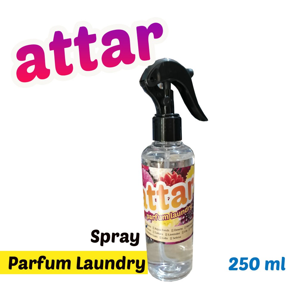 Jual Parfum Laundry ATTAR Spray - 250 ml Indonesia|Shopee Indonesia