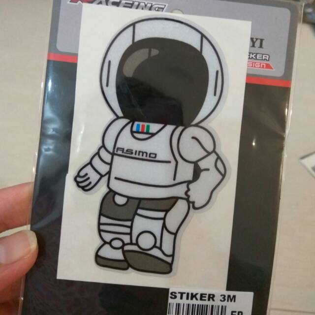 Jual STIKER HONDA ASIMO WALKING | Shopee Indonesia