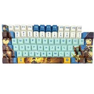 Jual Genshin Impact Keycaps Venti Zhongli Mechanical Keyboard Keycaps ...