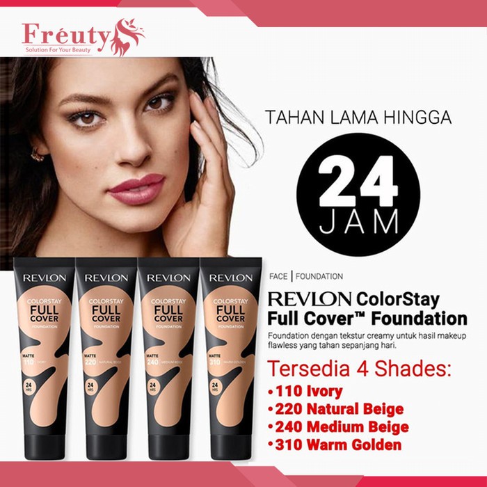 Jual Revlon Colorstay Full Cover Foundation Series Indonesia|Shopee ...