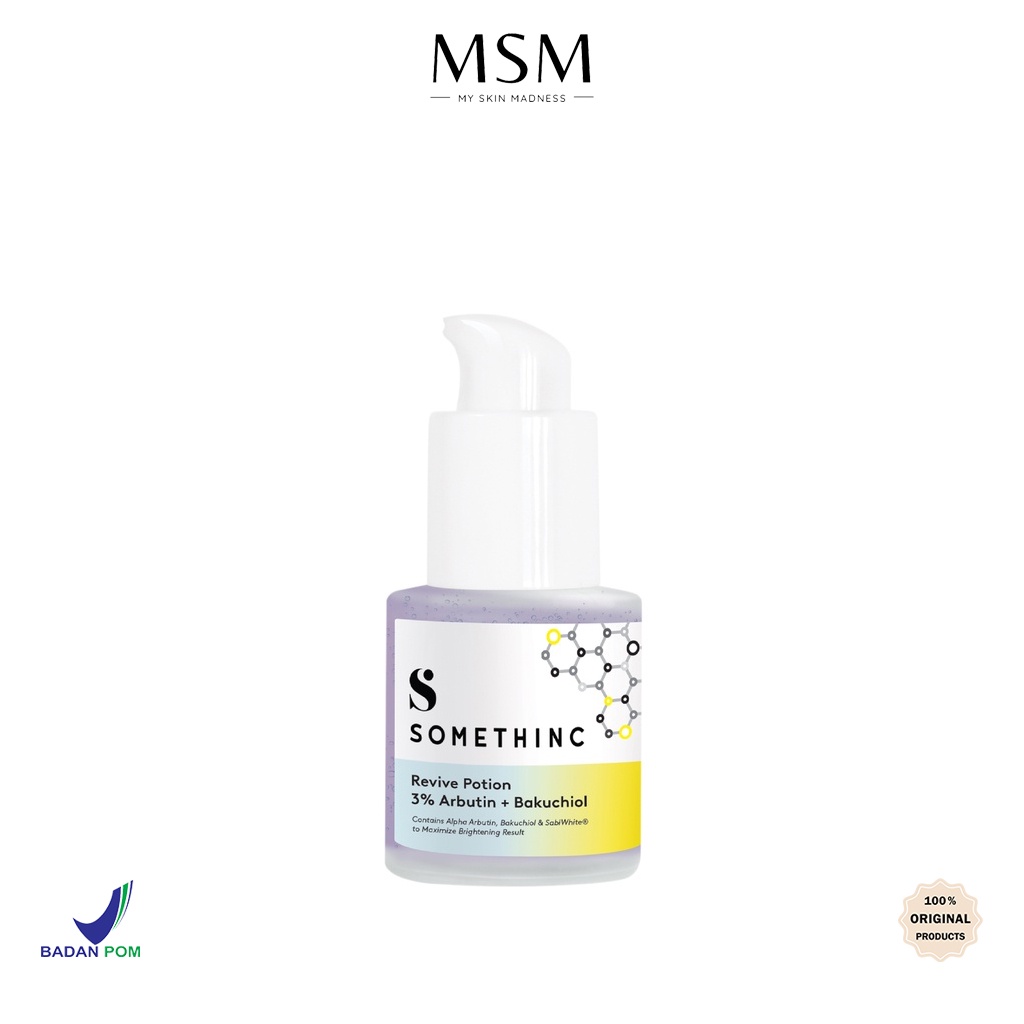 Jual SOMETHINC Revive Potion 3% Arbutin + Bakuchiol Serum | Shopee ...