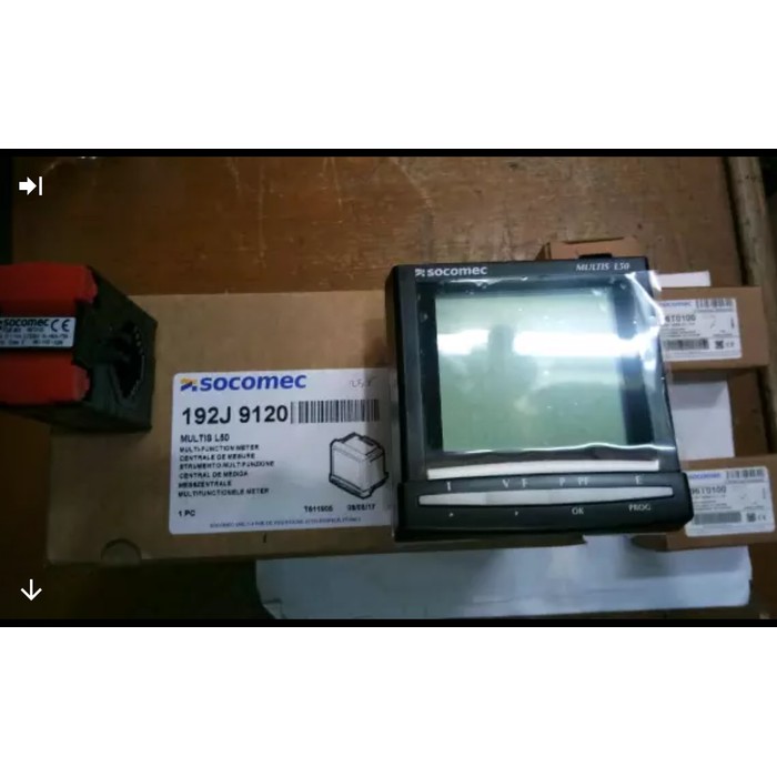 Jual Digital Ampere Meter Tipe Multis L50 192J Komplit Plus 3bh CT ...