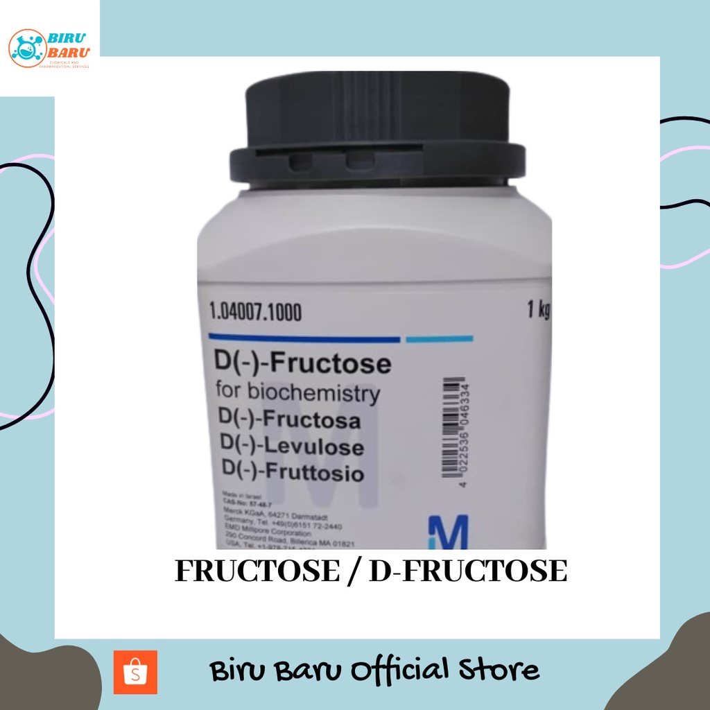 Jual FRUCTOSE / FRUKTOSA 1 GRAM PRO ANALISA MERCK BEST | Shopee Indonesia