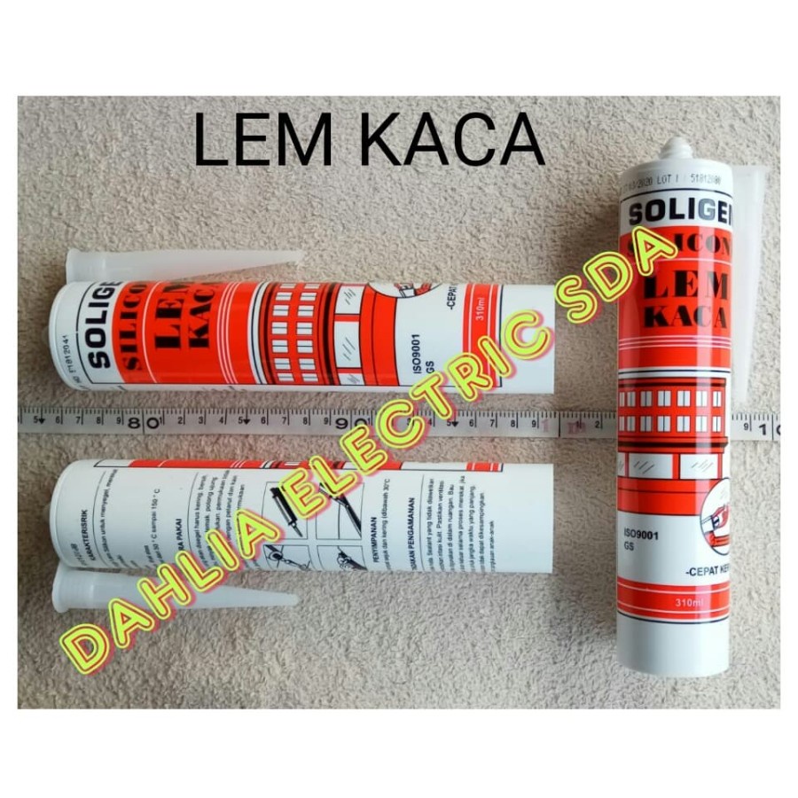Jual LEM KACA BOTOL SOLIGEN SILIKON 310ml Indonesia|Shopee Indonesia