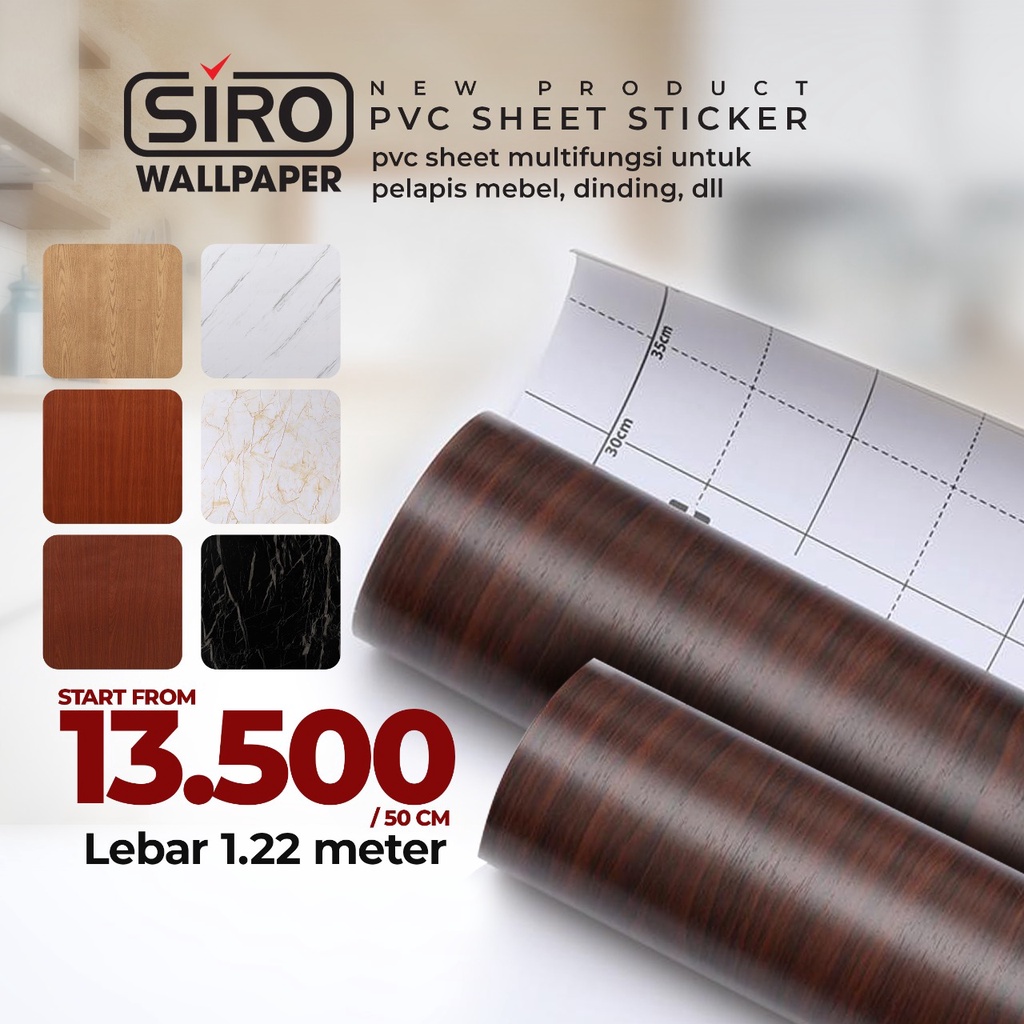 Jual PVC SHEET STIKER PELAPIS FURNITURE MOTIF KAYU MARMER | Shopee ...