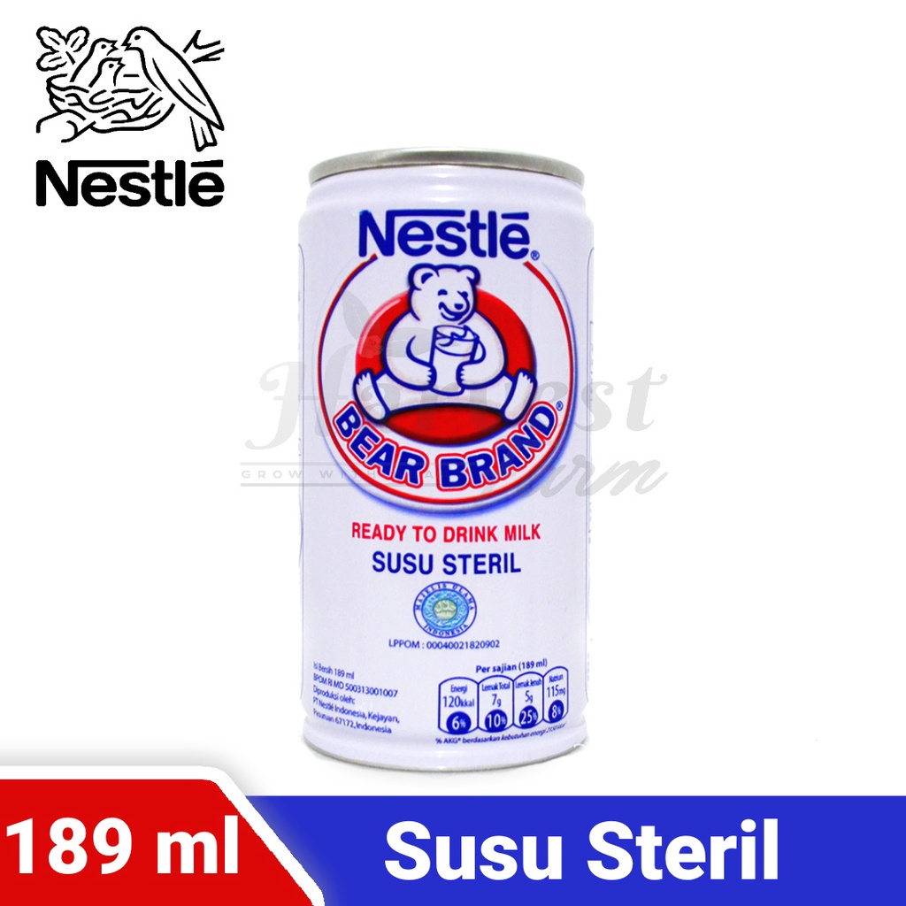 Jual BEAR BRAND - Susu Steril - 189 ml | Shopee Indonesia