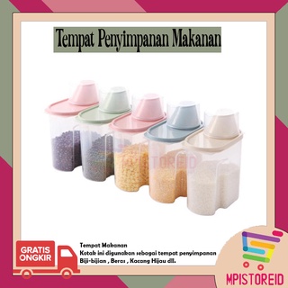 Jual Tempat Box Penyimpanan Makanan Cemilan Cereal Beras Kacang ...