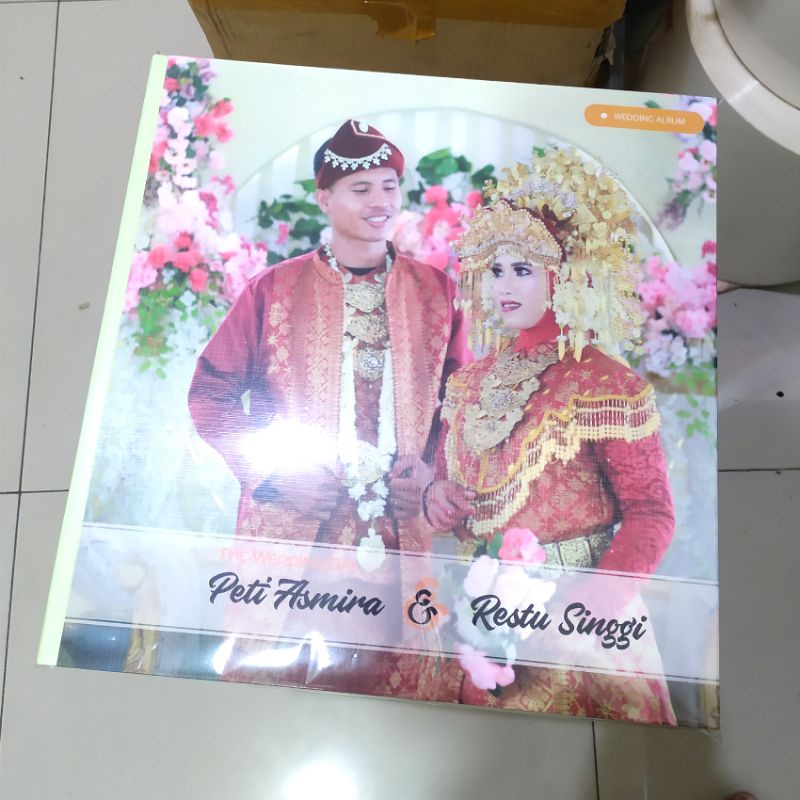 Jual Album Jumbo 10 Sheet Desain Custom Full Cover | Shopee Indonesia