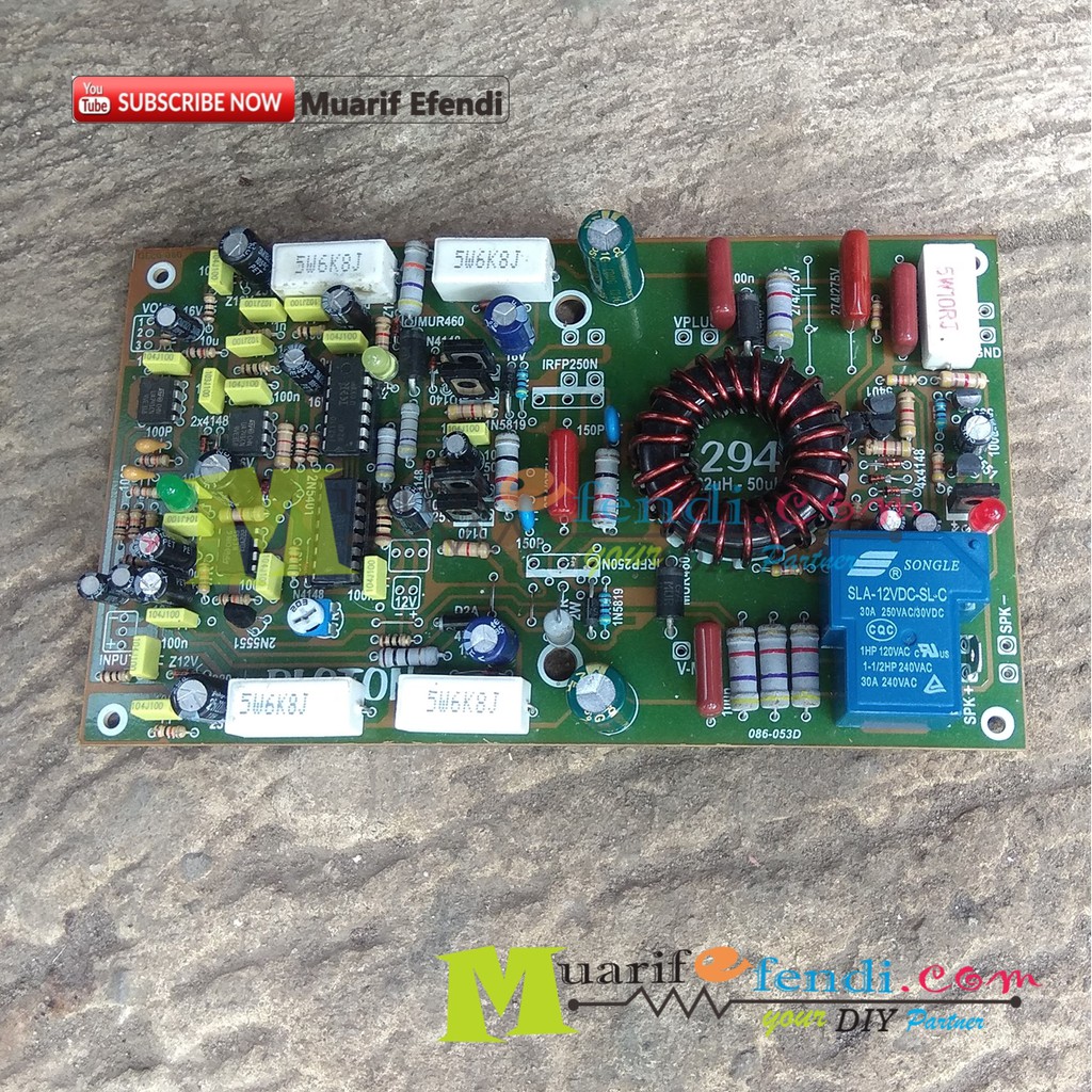 Jual KIT Power Amplifier Class D D1K5 V1 PLOTON 294M Indonesia|Shopee ...