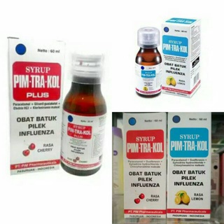 Jual Pimtrakol Lemon / Cherry Syrup 60 ml | Shopee Indonesia