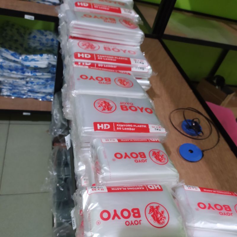 Jual Plastik HD merk Joyo Boyo ukur 2kg, 1½kg, 1kg, ½kg & ¼kg | Shopee ...