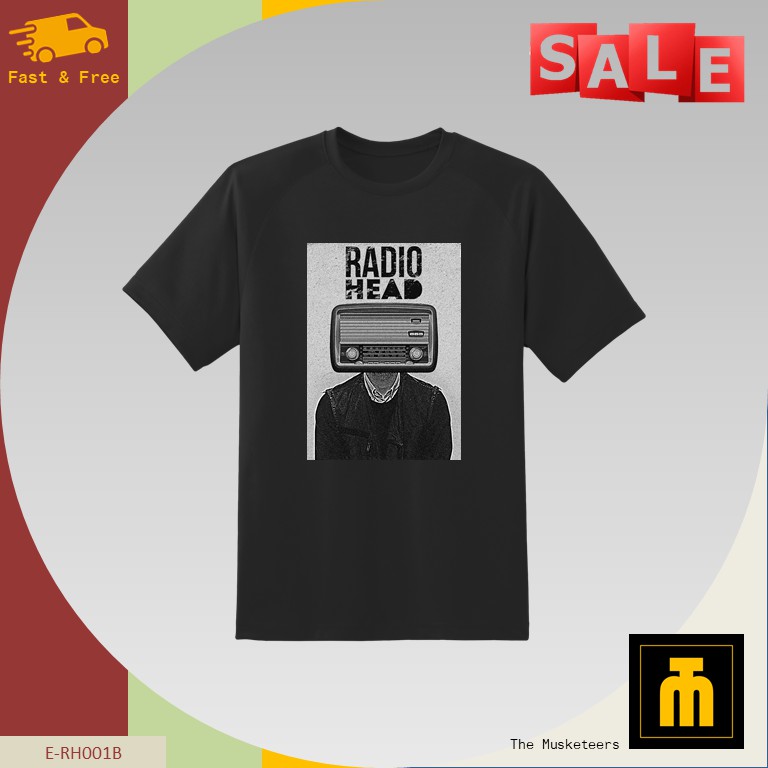 Jual Radiohead Kaos Katun Radiohead Band Baju Kaos Murah Baju Rock ...